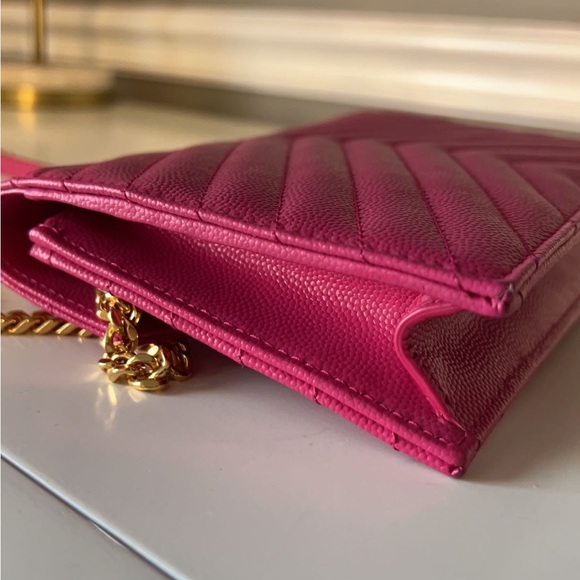 Yves Saint Laurent | Bags | Ysl Classic Monogram Wallet On Chain | Poshmark